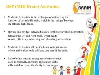 Mid Brain Activation | PPTX