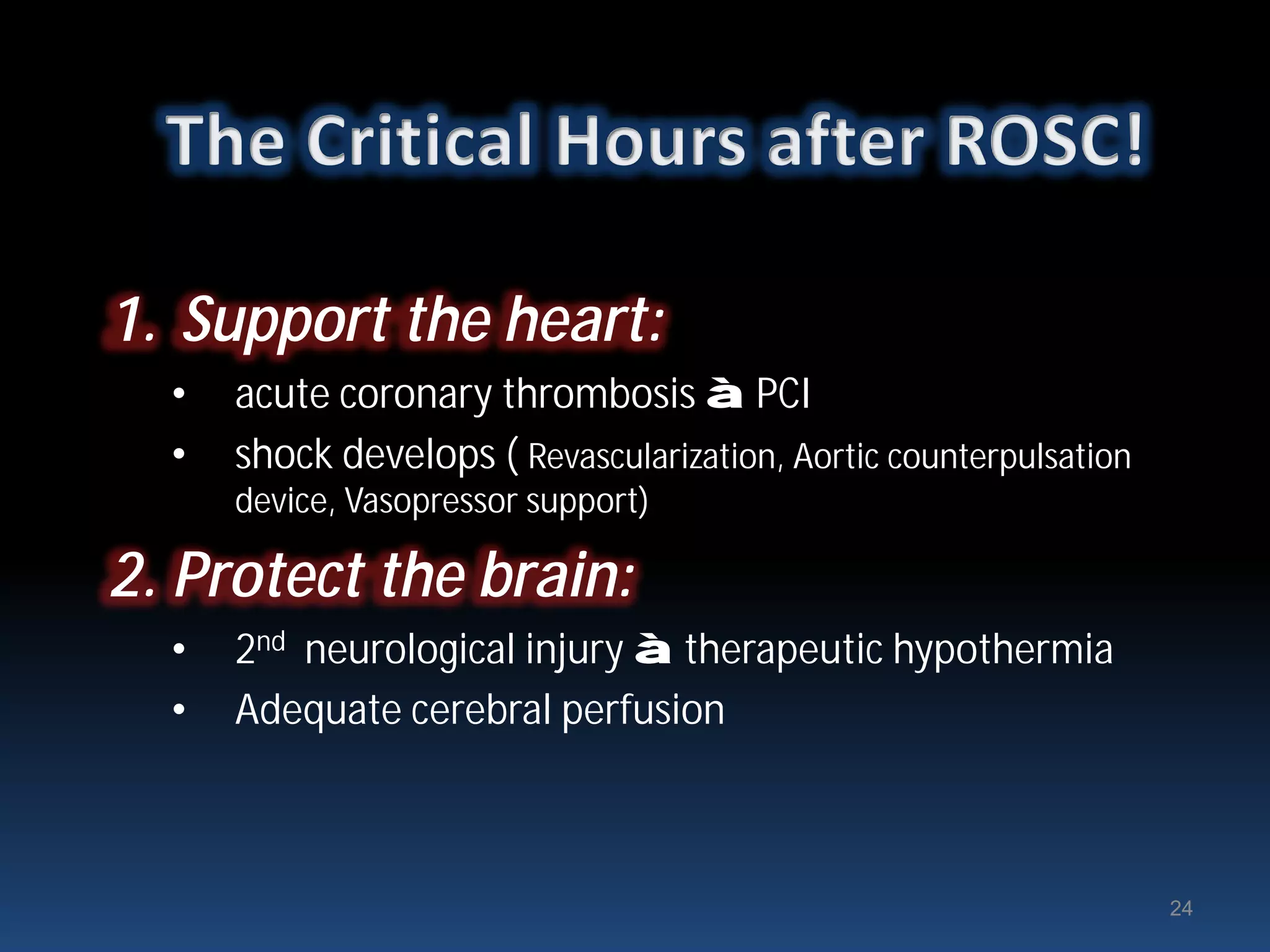 Brain Resuscitation | PDF