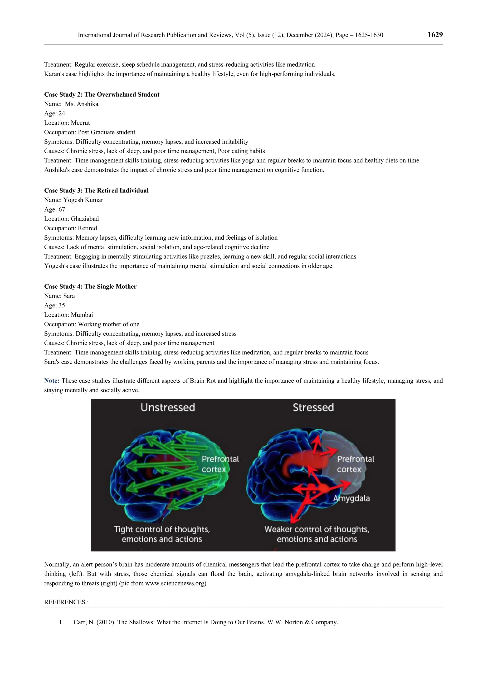 Research on Brain Rot by Dr. Shailesh Mishra | PDF