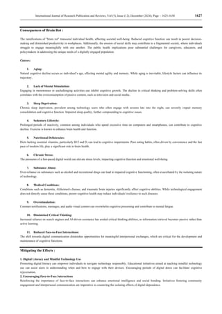 Research on Brain Rot by Dr. Shailesh Mishra | PDF