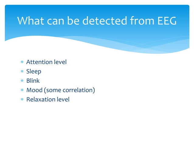 Brain Activity Sensors | PPT