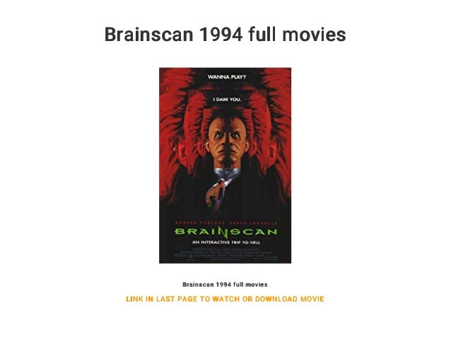 Brainscan 1994 full movies