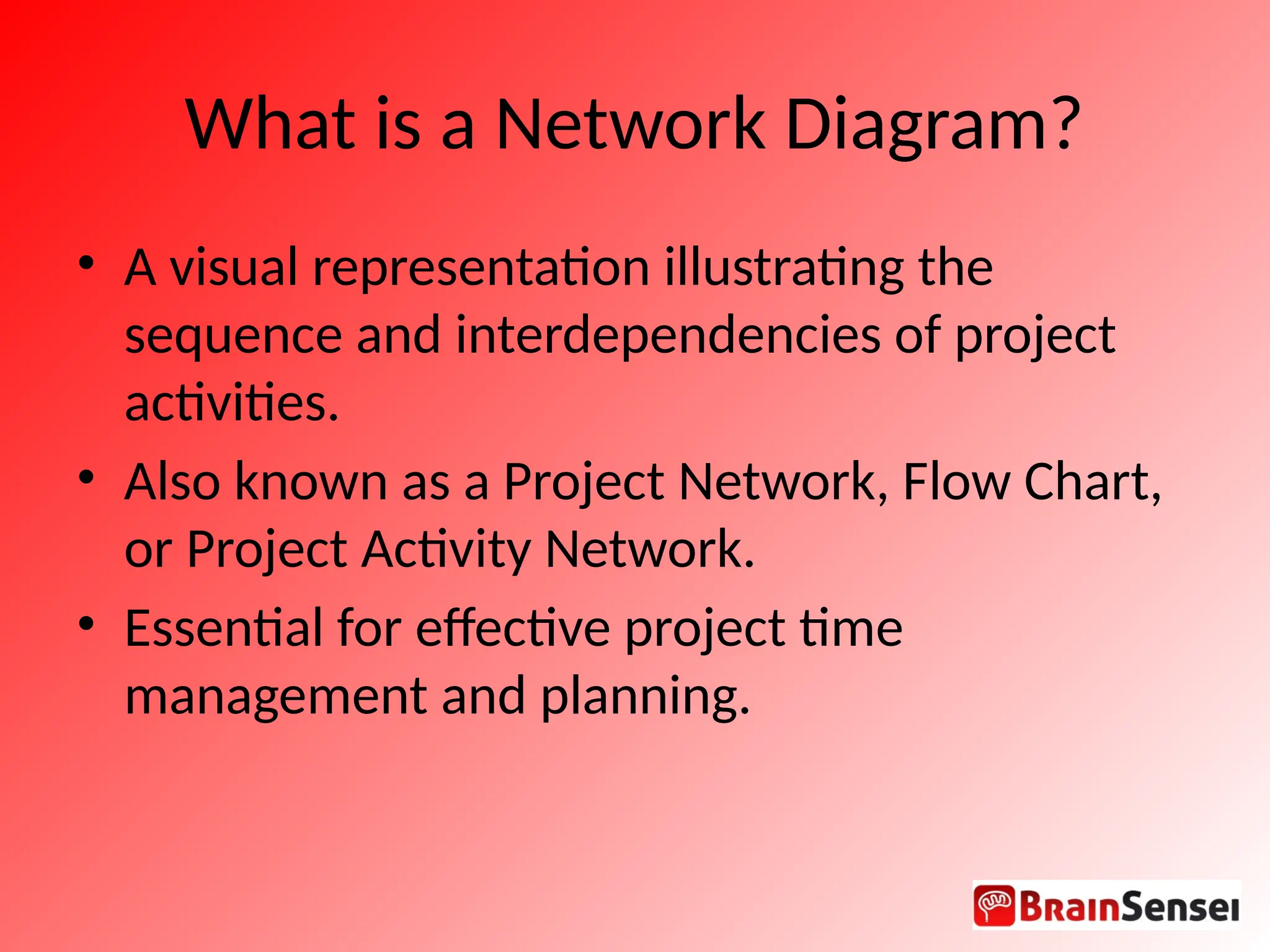 6 Advantages of Using Network Diagrams in Project Management | PPTX
