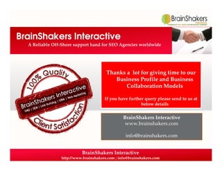 Brainshakers Interactive | PDF