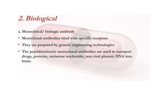 Brain specific Drug Delivery System | PPTX