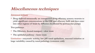 Brain specific Drug Delivery System | PPTX