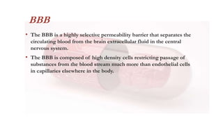 Brain specific Drug Delivery System | PPTX
