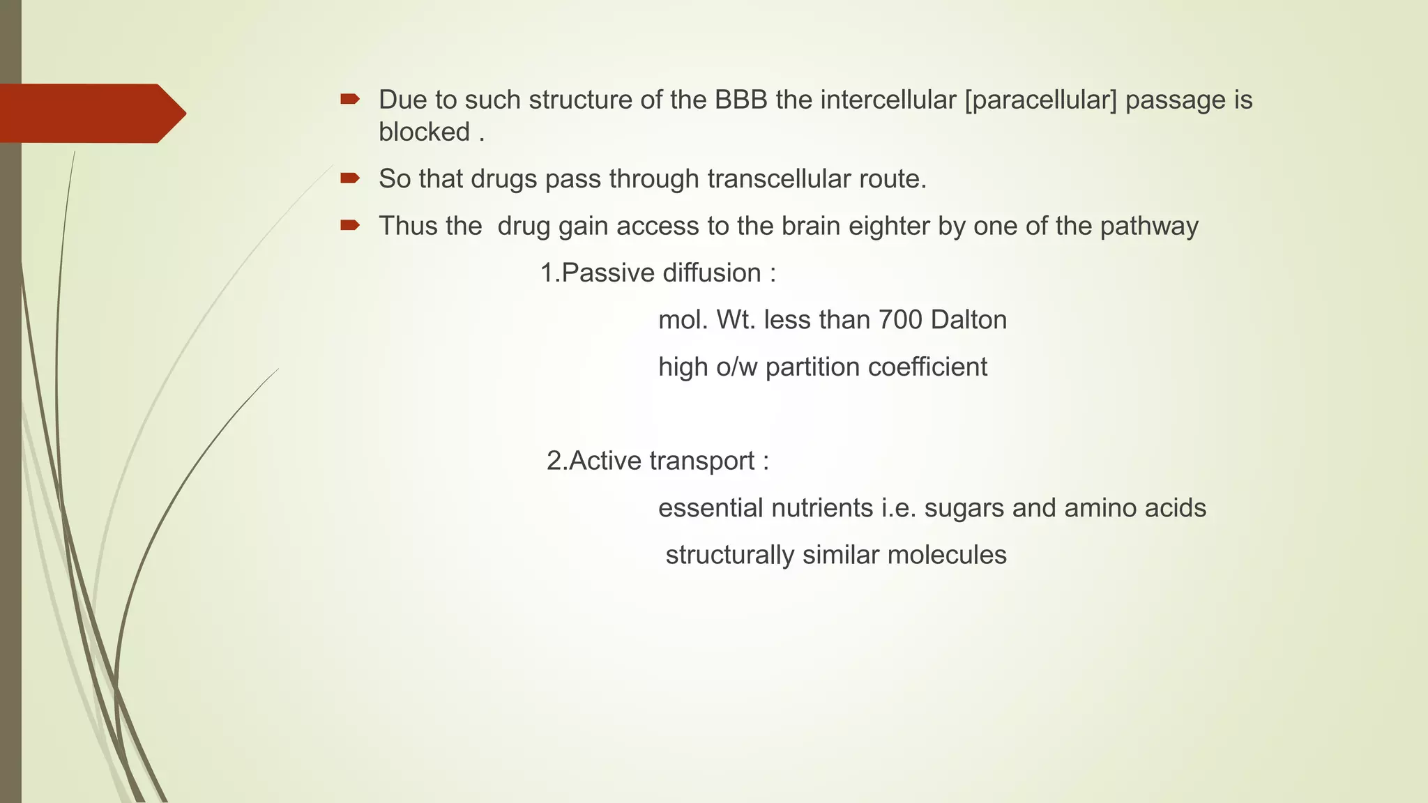 Brain specific delivery | PPTX
