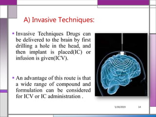 Brain Specific drug delivery | PPTX