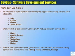 DevOps offerings by Brainstack Technologies | PPT