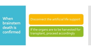 Brainstem death | PPTX