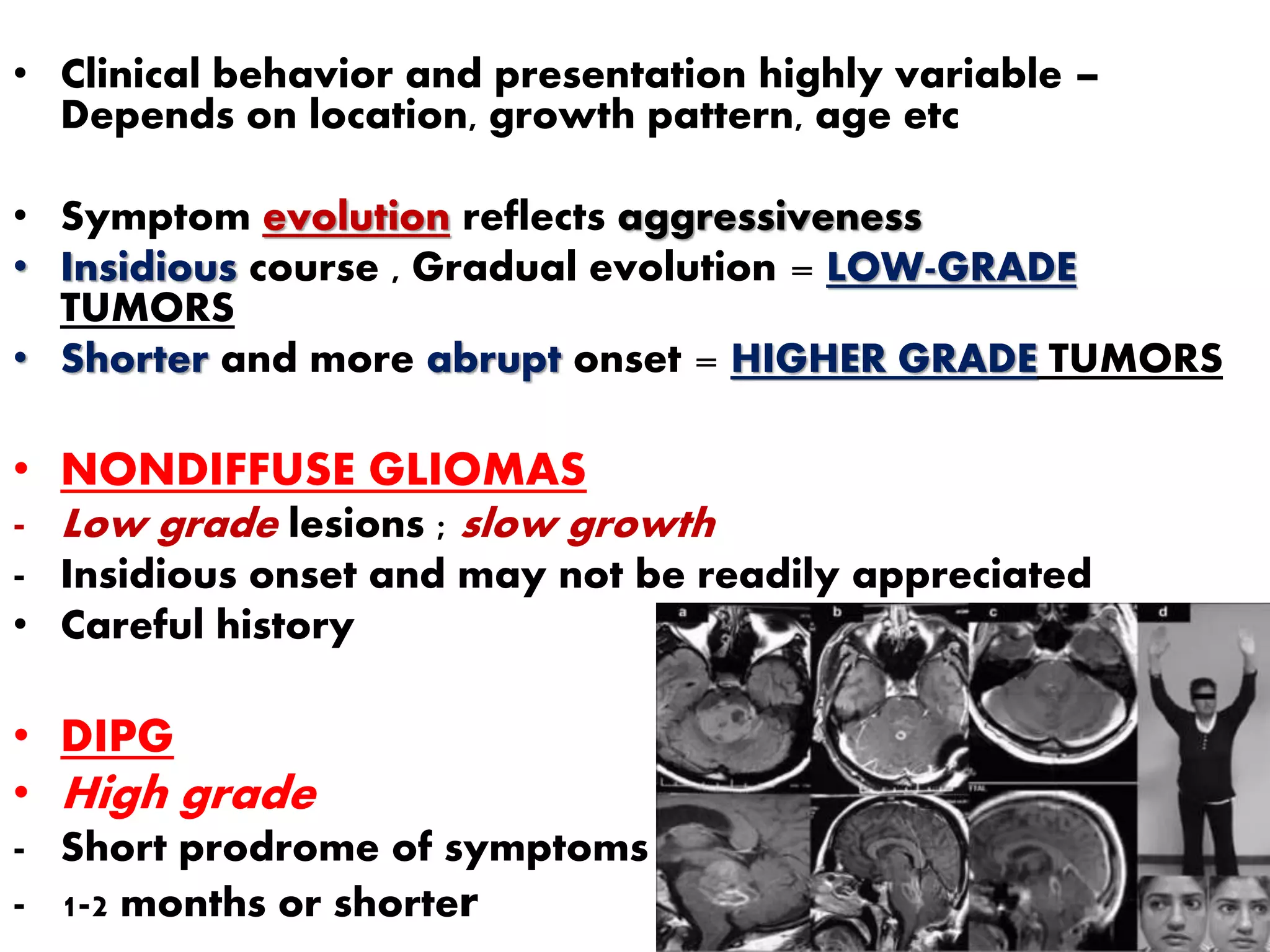 Brainstem glioma part 1 | PPTX