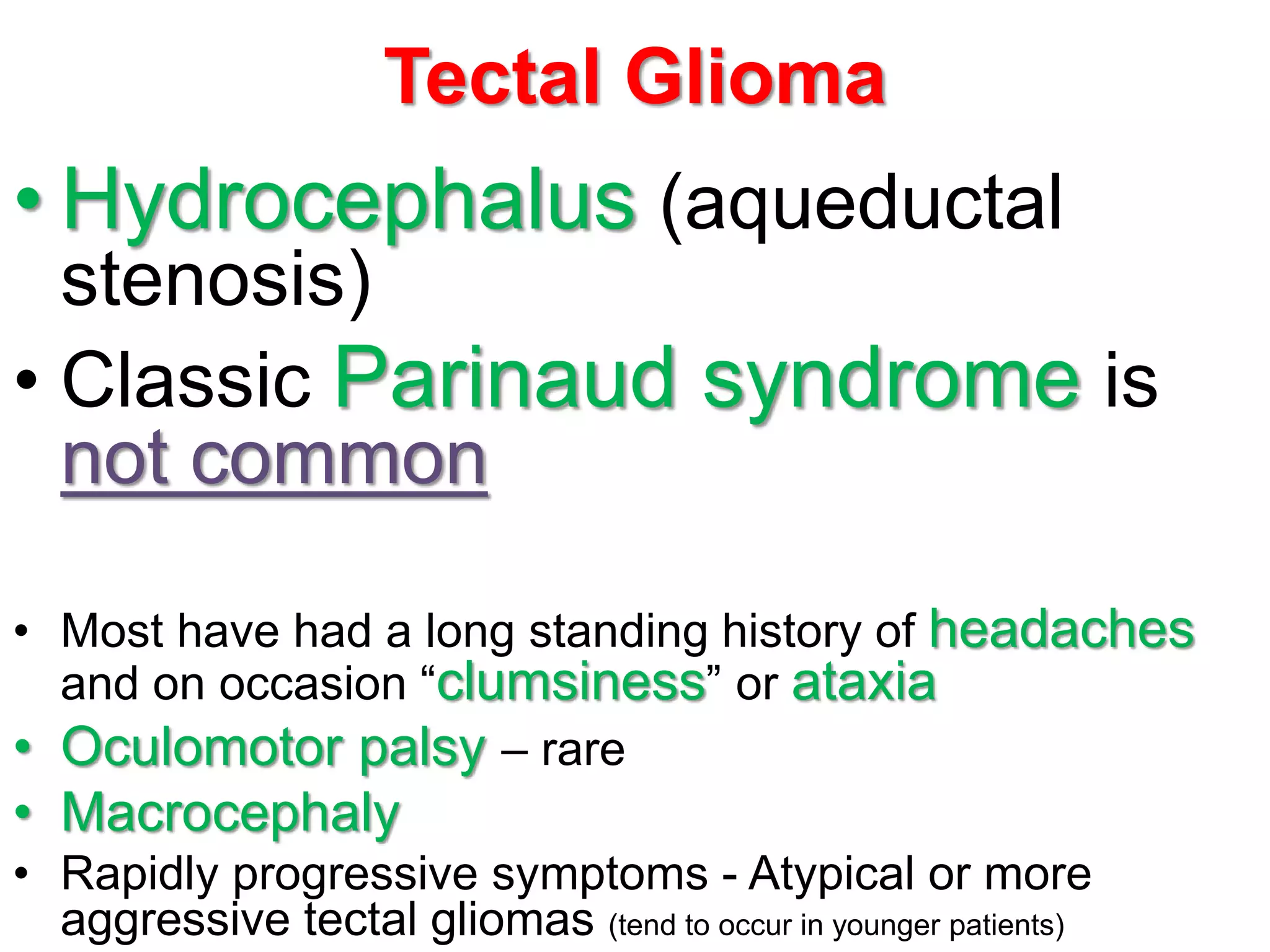 Brainstem glioma part 1 | PPTX