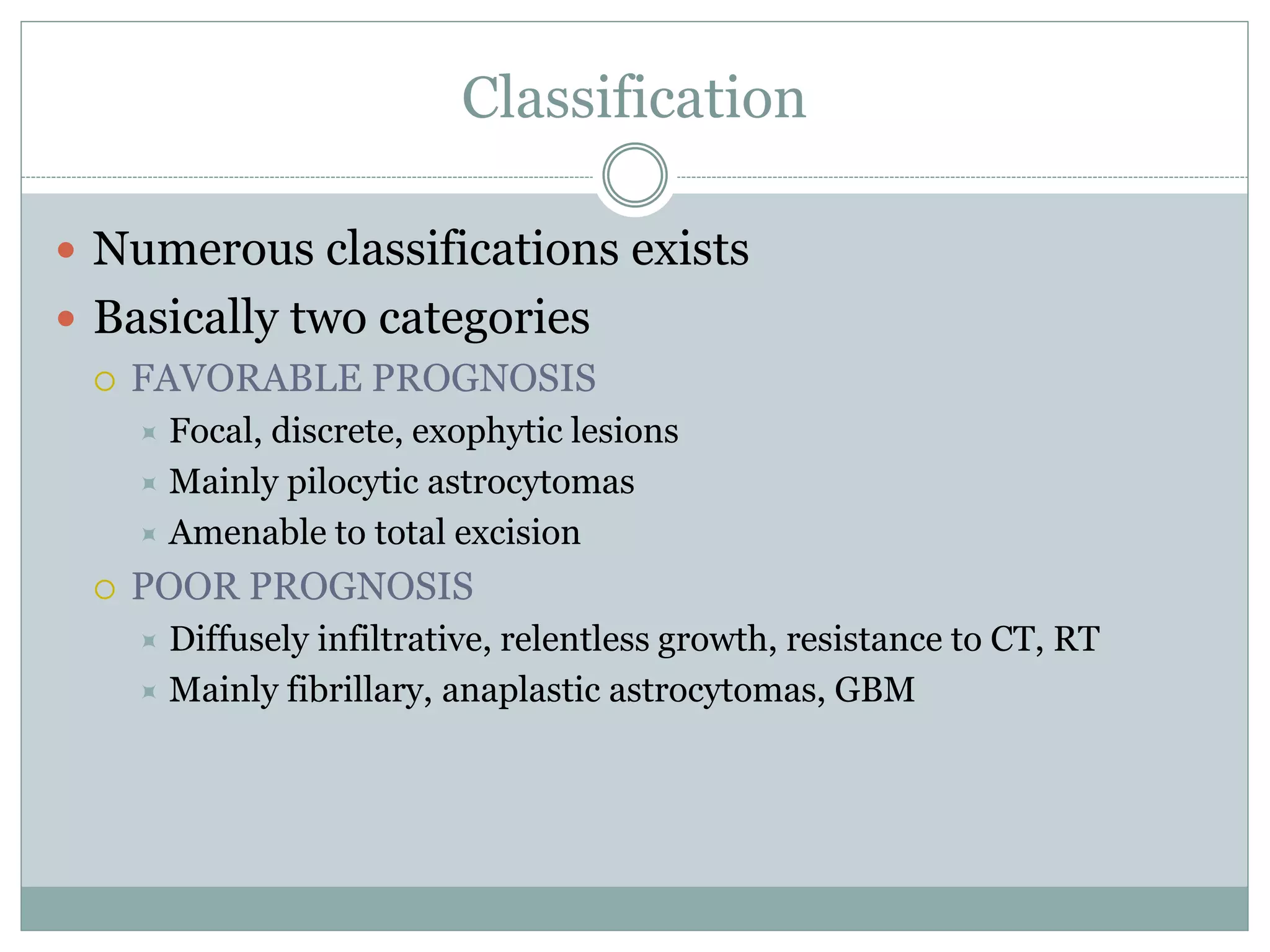 Brain stem gliomas | PPTX