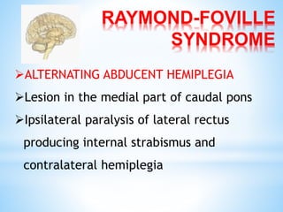 Brain stem Lesions | PPTX