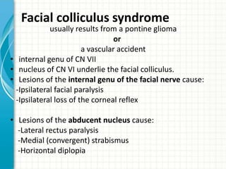 Brainstem stroke syndromes | PPTX