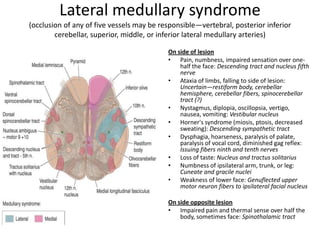 Midbrain Stroke Syndromes