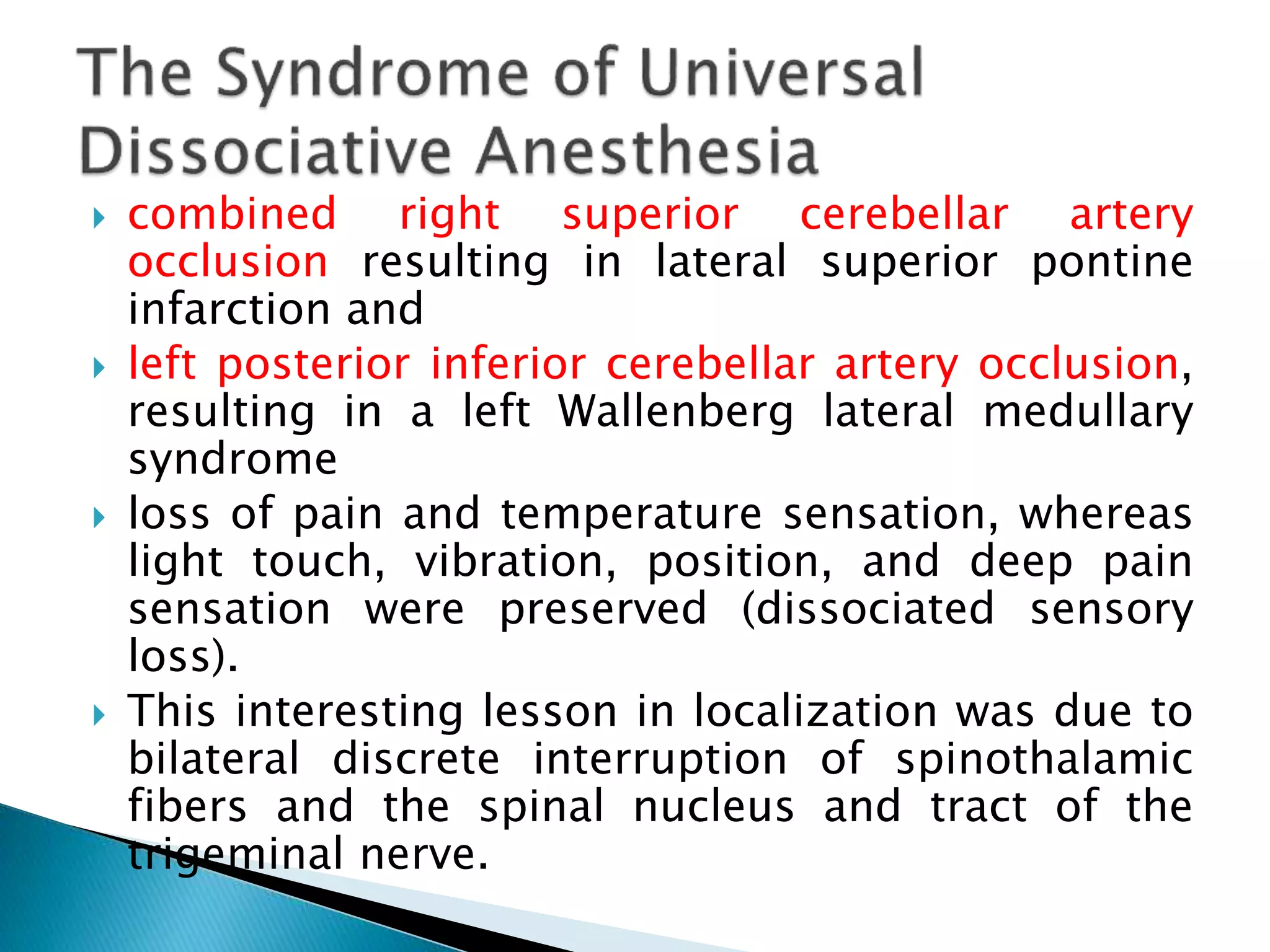 Brain stem syndromes | PPTX