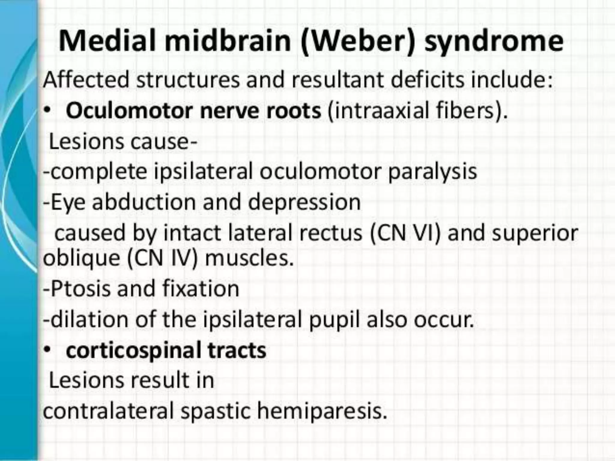 Brain stem syndromes | PPTX