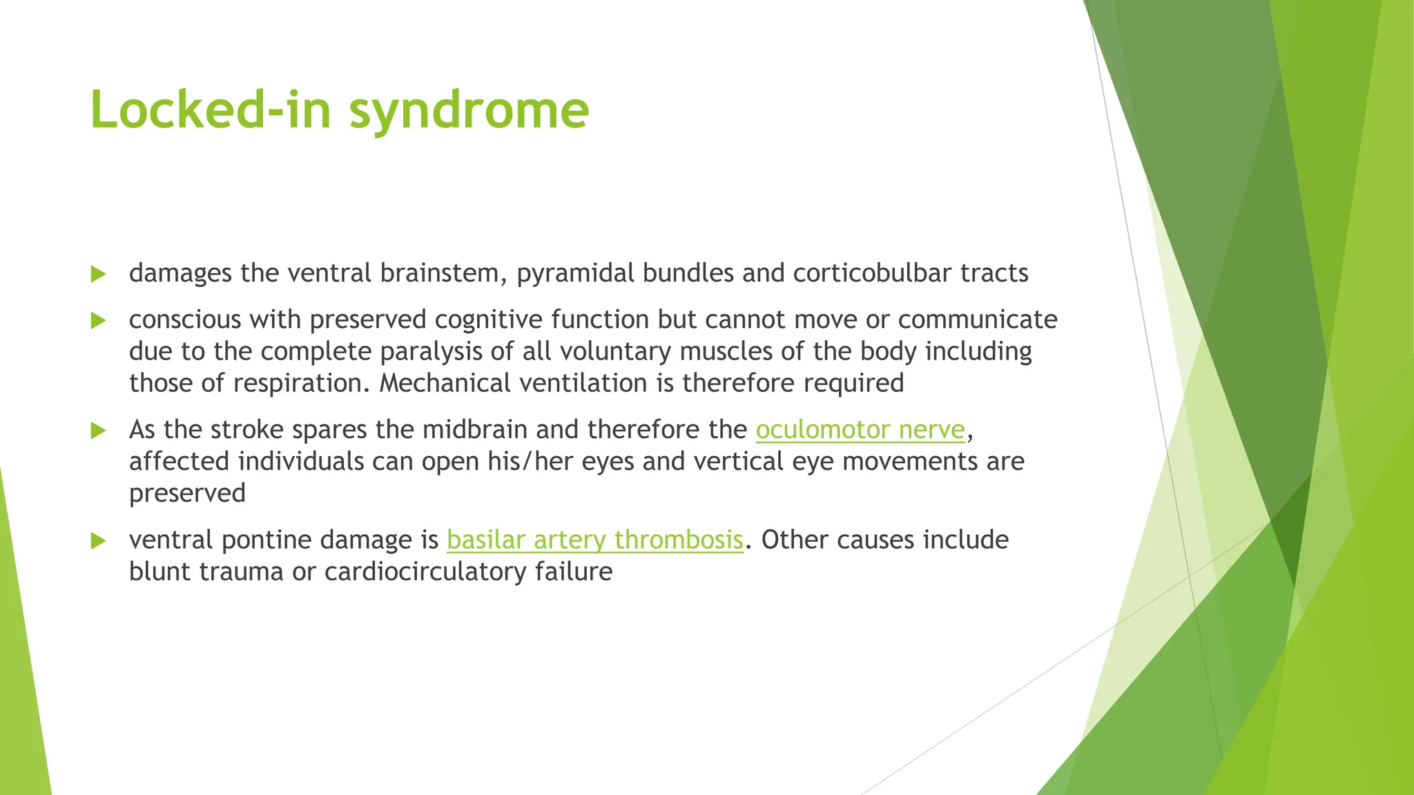 Brainstem Syndromes and multiple Cranial nerve palsies.pptx