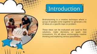 Brainstorm Session Powerpoint Presentation | PPT