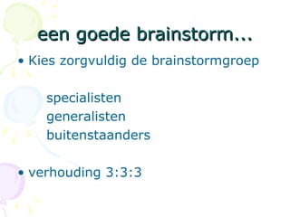Brainstormen | PPT