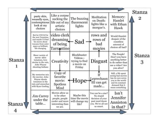 Brainstorm for imagery poem | PPT