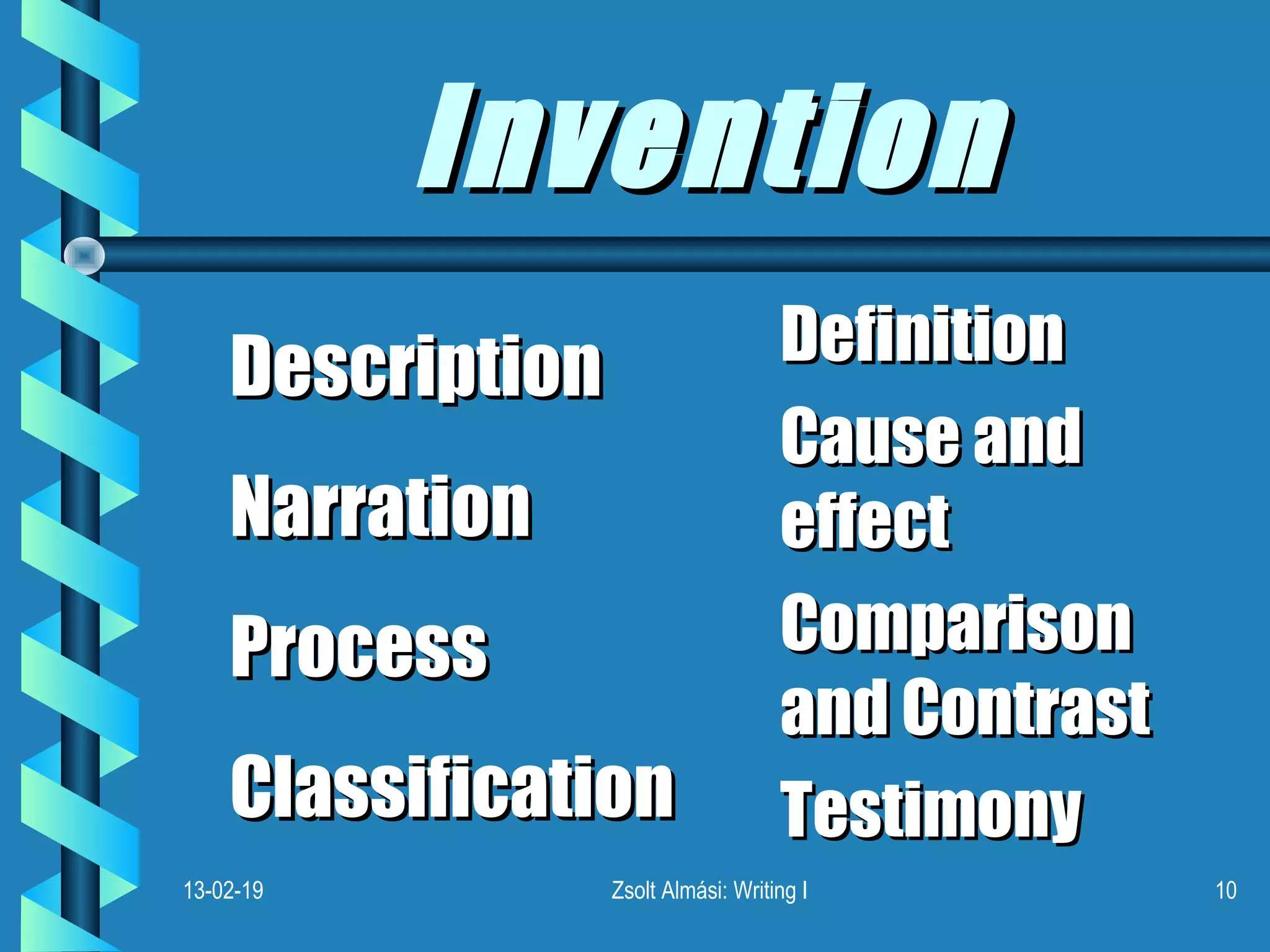 Brainstorm and Thesis Statement | PPT