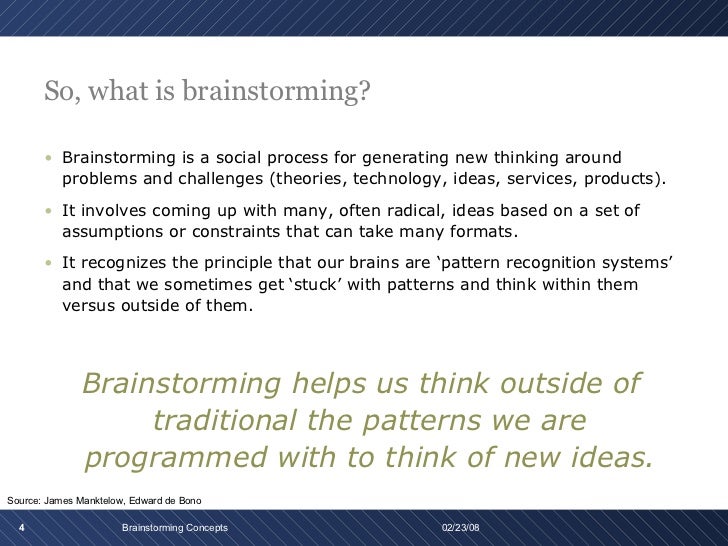Brainstorming Weather Examples