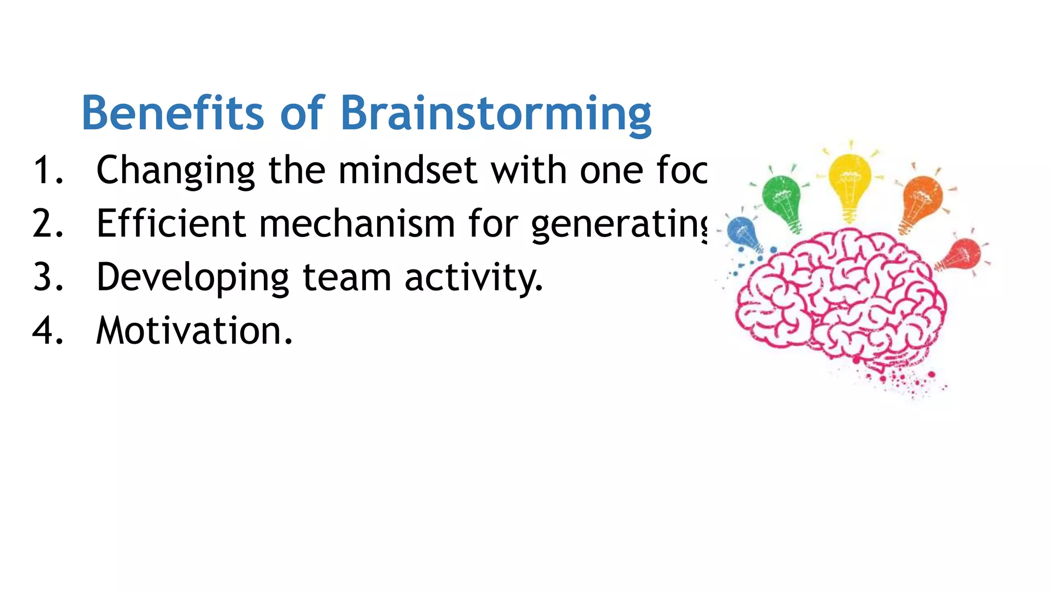 Brainstorming | PPTX