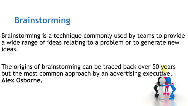 Brainstorming | PPTX