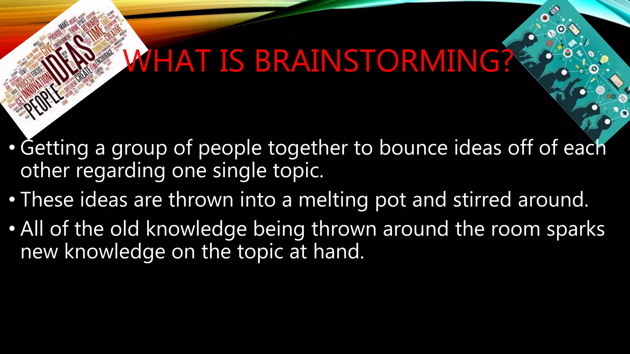 Brainstorming Instructional/Teaching Strategy Presentation | PPTX
