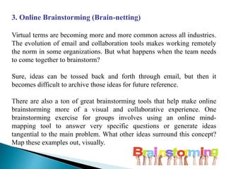 Brain Storming | PPTX