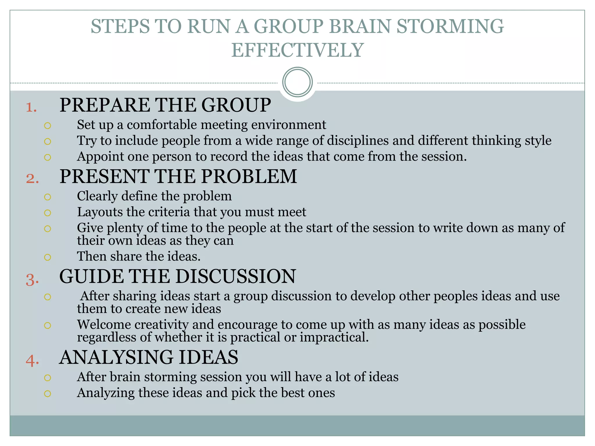 Brain storming | PPTX