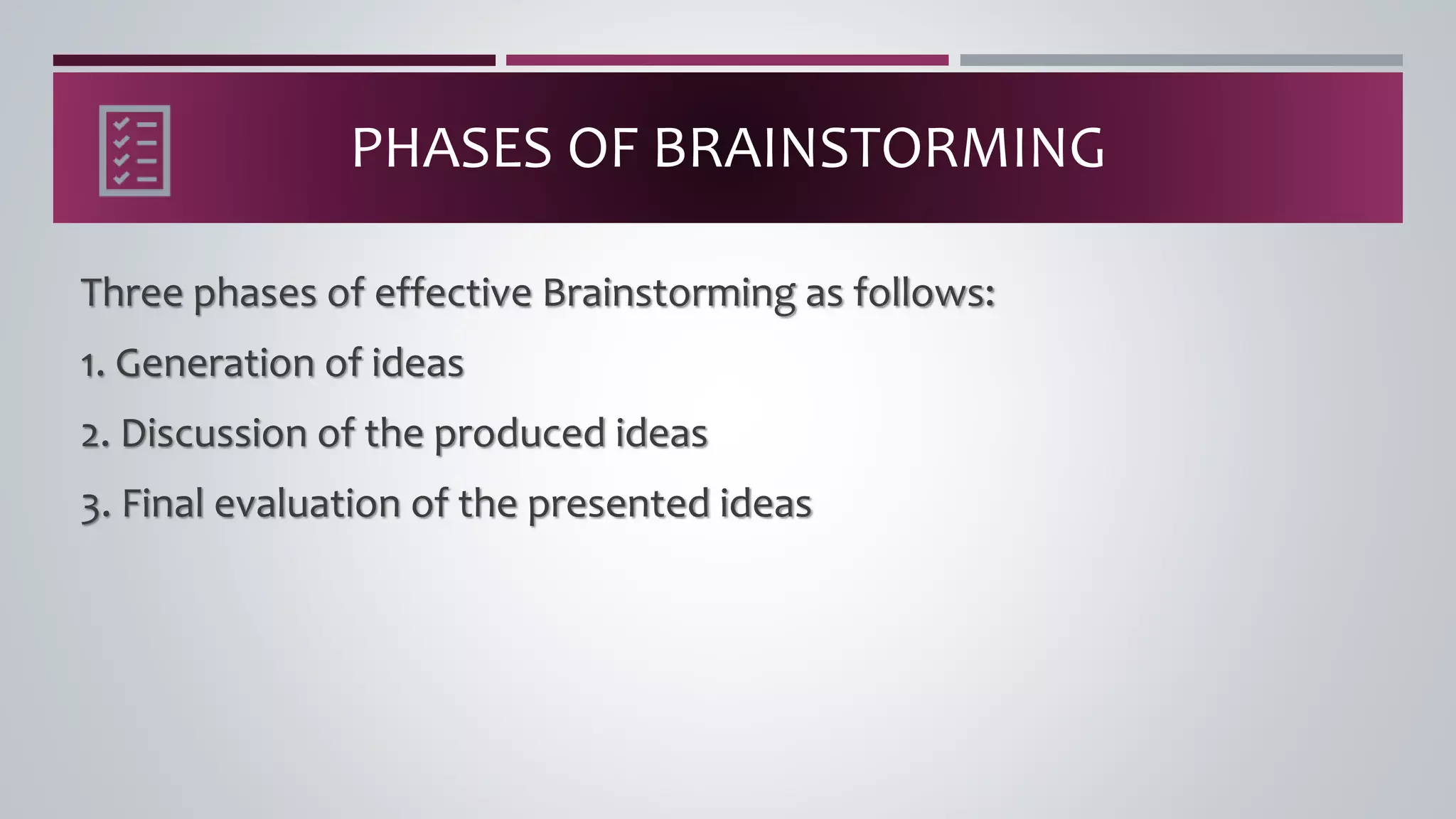 Brainstorming | PPTX
