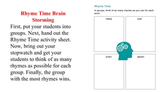 BRAINSTORMING An extra-curricular activity | PPT