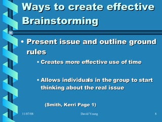 Brainstorming Basics | PPT
