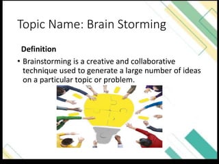 Brainstorming by Javeria Ghous.pptx