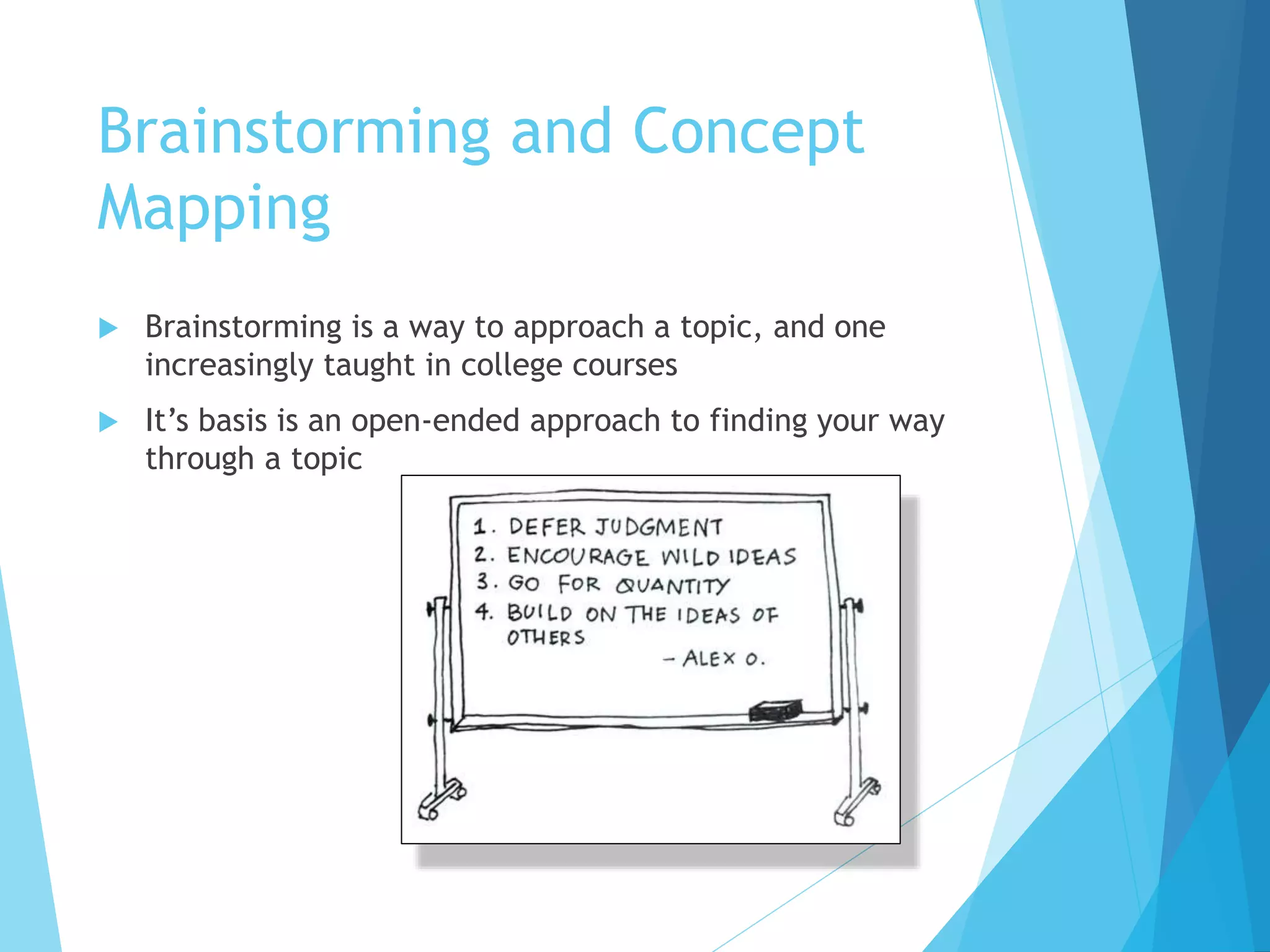 Brainstormingconceptmaps | PPTX