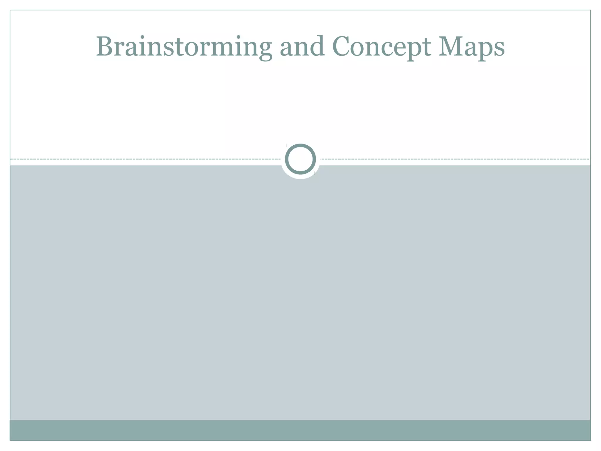 Brainstorming conceptmaps sp_14 | ODP | Science