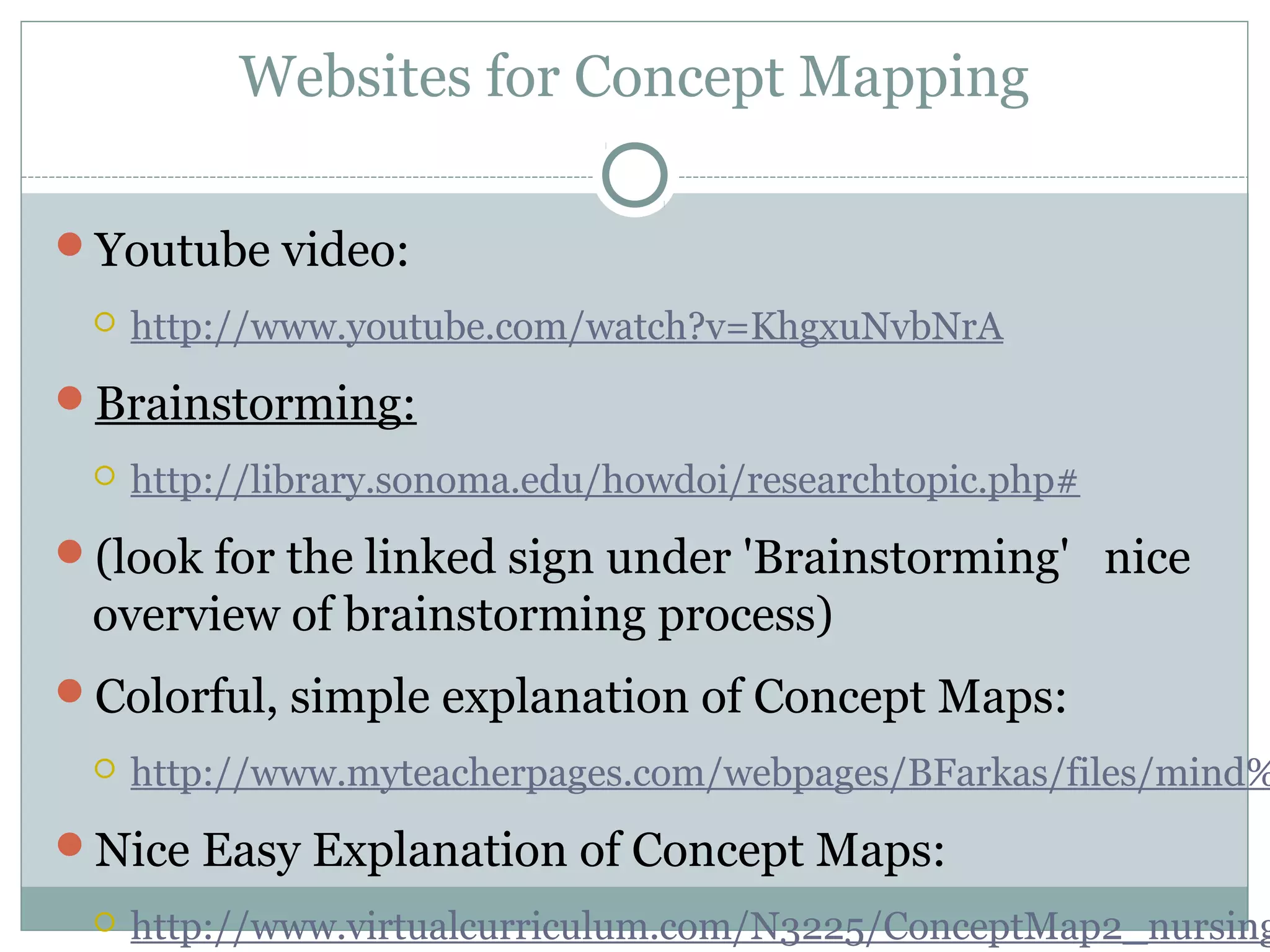 Brainstorming conceptmaps sp_14 | ODP | Science