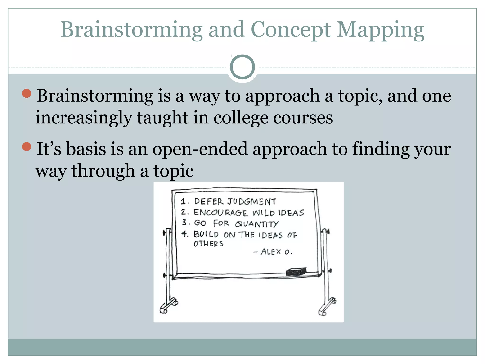 Brainstorming conceptmaps sp_14 | ODP | Science