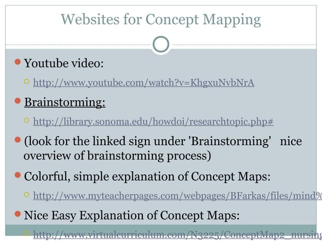 Brainstorming conceptmaps sp_14 | PPT