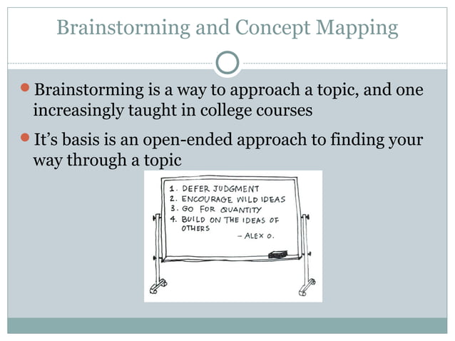 Brainstorming conceptmaps sp_14 | PPT