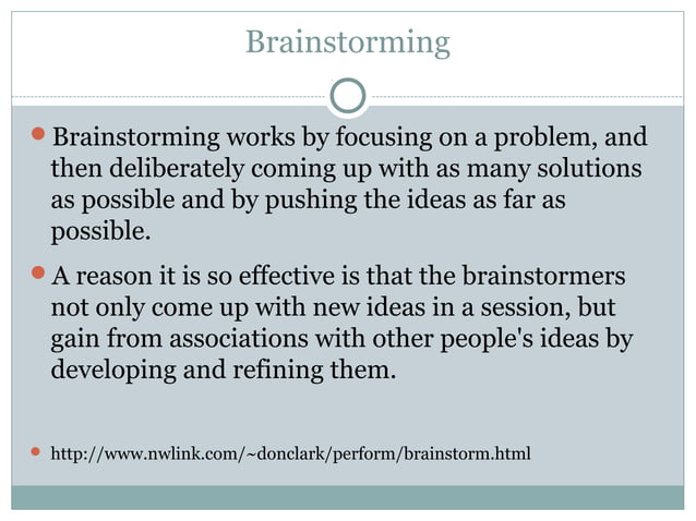 Brainstorming conceptmaps sp_14 | PPT