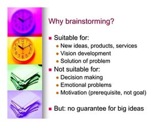 Brainstorming crash course | PPT