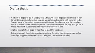Brainstorming for essay 1 | PPT