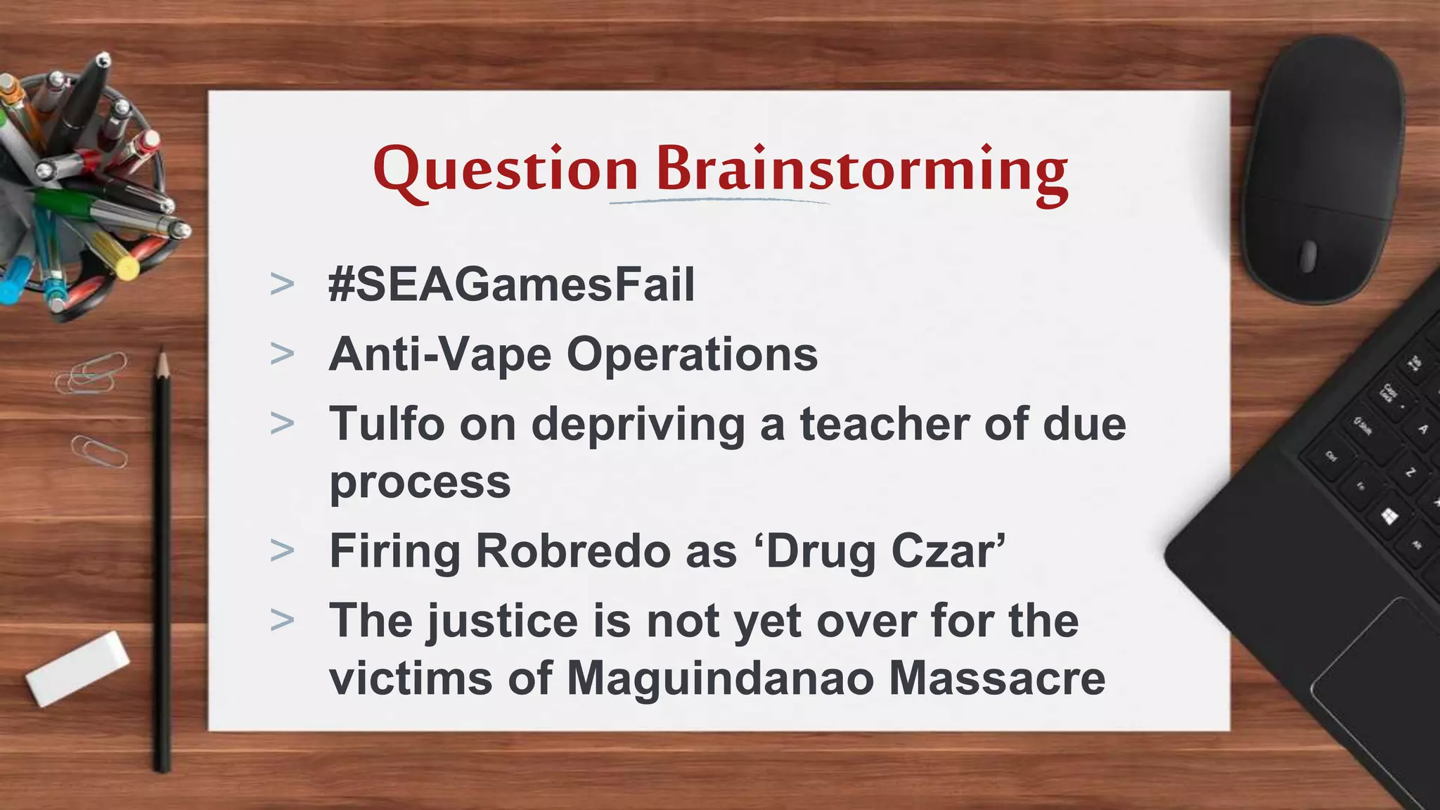 Brainstorming list | PPTX