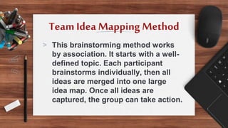 Brainstorming list | PPT