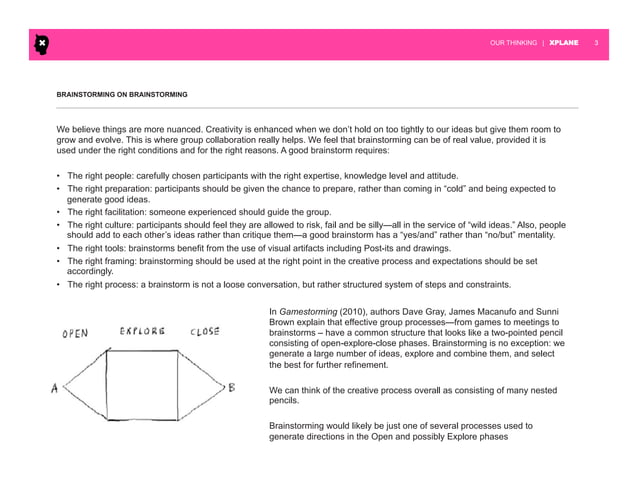 Brainstorming on Brainstorming | PDF